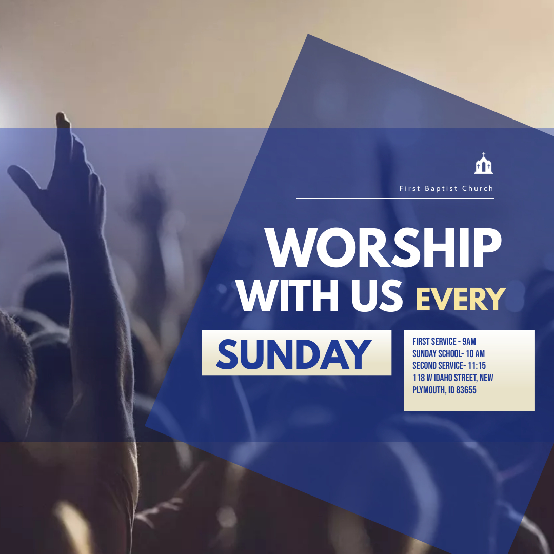 Worship With Us Every Sunday
